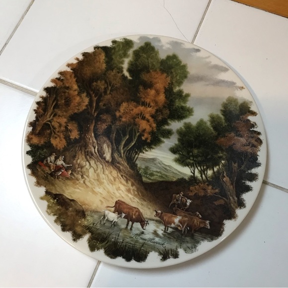 Vintage | Accents | Vintage Jc Van Hunnik 95 Diameter Collectible ...